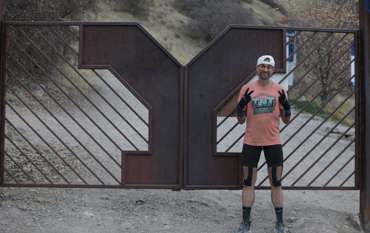Climbing for a cause: An ultra-marathon runner chases a world record at ...